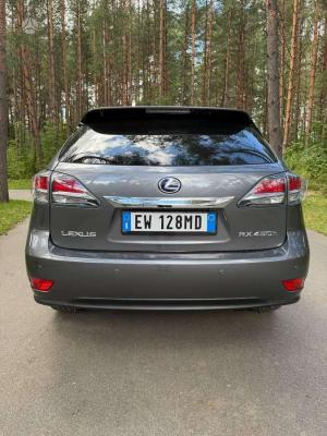 Grey Lexus RX 450h 2014 in Vilnius, with an engine capacity of 3.46 L and mileage of 270 thousand km for 17500 €, photo 8 on AUTOMOTO.COM.LV