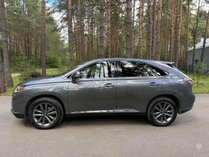 Grey Lexus RX 450h 2014 in Vilnius, with an engine capacity of 3.46 L and mileage of 270 thousand km for 17500 €, photo 10 on AUTOMOTO.COM.LV