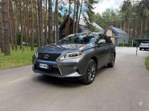 Grey Lexus RX 450h 2014 in Vilnius, with an engine capacity of 3.46 L and mileage of 270 thousand km for 17500 €, photo 13 on AUTOMOTO.COM.LV