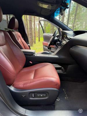 Grey Lexus RX 450h 2014 in Vilnius, with an engine capacity of 3.46 L and mileage of 270 thousand km for 17500 €, photo 24 on AUTOMOTO.COM.LV
