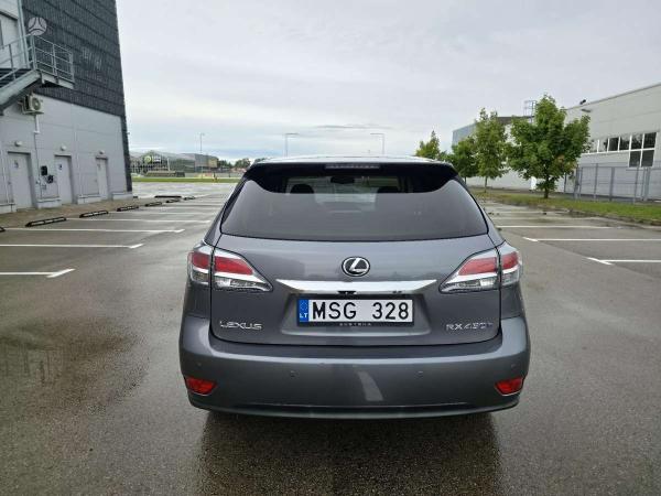 Grey Lexus RX 450h 2015 in Panevezys, with an engine capacity of 3.46 L and mileage of 284 thousand km for 14900 €, photo 5 on AUTOMOTO.COM.LV