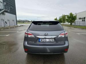 Grey Lexus RX 450h 2015 in Panevezys, with an engine capacity of 3.46 L and mileage of 284 thousand km for 14900 €, photo 5 on AUTOMOTO.COM.LV