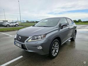 Grey Lexus RX 450h 2015 in Panevezys, with an engine capacity of 3.46 L and mileage of 284 thousand km for 14900 €, photo 8 on AUTOMOTO.COM.LV