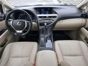 Grey Lexus RX 450h 2015 in Panevezys, with an engine capacity of 3.46 L and mileage of 284 thousand km for 14900 €, photo 13 on AUTOMOTO.COM.LV