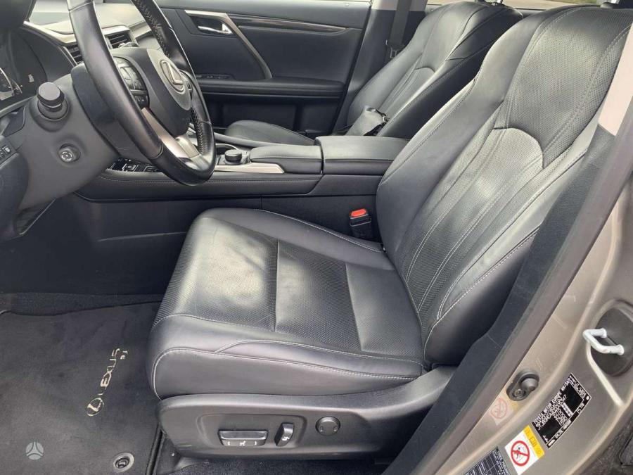 Pelēks Lexus RX 450h 2016 Viļņa, ar dzinēja tilpumu 3.46 L un nobraukumu 150 tūkst. km par 28500 €, foto 26 vietnē AUTOMOTO.COM.LV