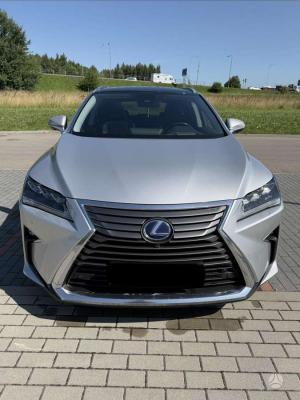 Pelēks Lexus RX 450h 2016 Klaipėda, ar dzinēja tilpumu 3.46 L un nobraukumu 274 tūkst. km par 28500 €, foto 7 vietnē AUTOMOTO.COM.LV