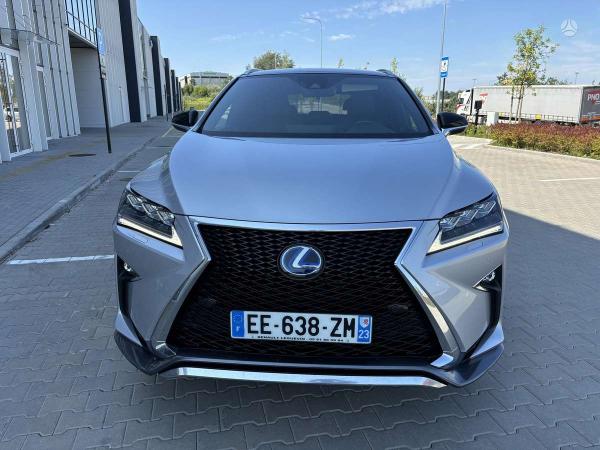 Серый Лексус RX 450h 2016 в Вильнюс, объемом двигателя 3.46 л и пробегом 185 тыс. км за 27600 €, фото 2 на AUTOMOTO.COM.LV