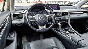 Grey Lexus RX 450h 2016 in Vilnius, with an engine capacity of 3.46 L and mileage of 151 thousand km for 28500 €, photo 17 on AUTOMOTO.COM.LV