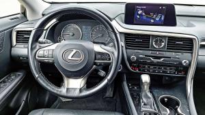 Grey Lexus RX 450h 2016 in Vilnius, with an engine capacity of 3.46 L and mileage of 151 thousand km for 28500 €, photo 22 on AUTOMOTO.COM.LV