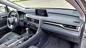 Grey Lexus RX 450h 2016 in Vilnius, with an engine capacity of 3.46 L and mileage of 151 thousand km for 28500 €, photo 24 on AUTOMOTO.COM.LV