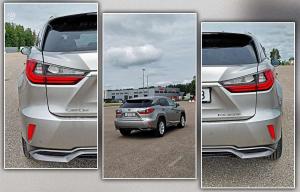 Grey Lexus RX 450h 2016 in Vilnius, with an engine capacity of 3.46 L and mileage of 151 thousand km for 28500 €, photo 39 on AUTOMOTO.COM.LV