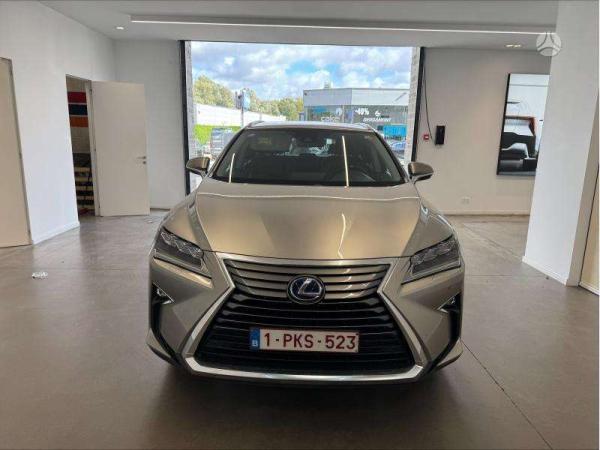 Pelēks Lexus RX 450h 2016 Šauļi, ar dzinēja tilpumu 3.46 L un nobraukumu 250 tūkst. km par 21150 €, foto 2 vietnē AUTOMOTO.COM.LV