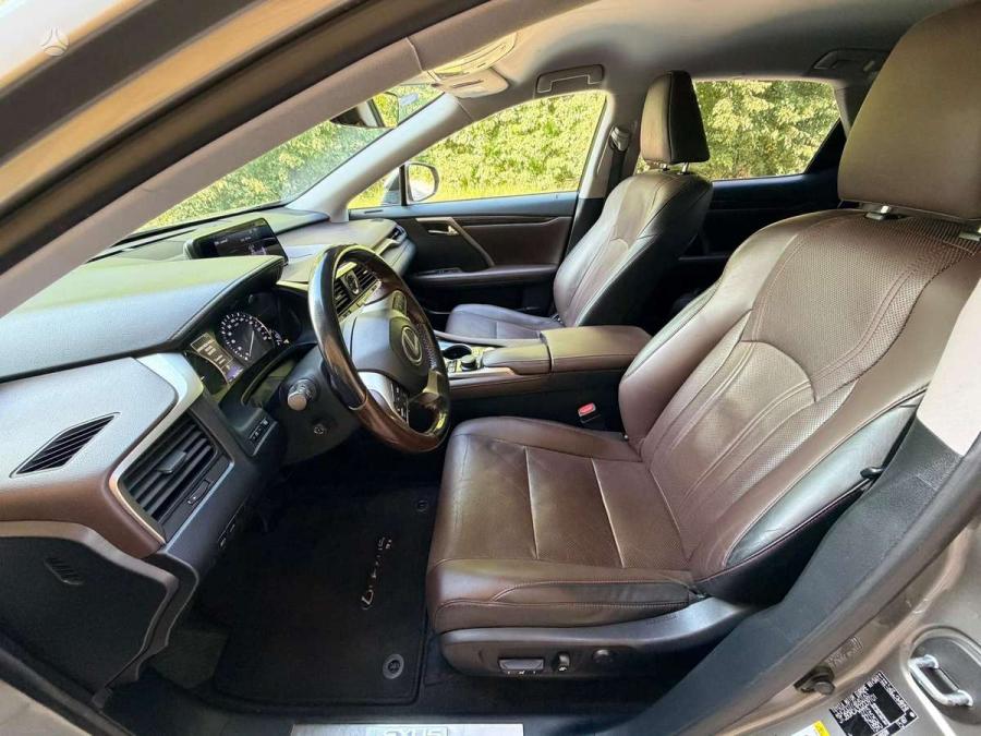 Pelēks Lexus RX 450h 2016 Šauļi, ar dzinēja tilpumu 3.46 L un nobraukumu 250 tūkst. km par 20250 €, foto 8 vietnē AUTOMOTO.COM.LV