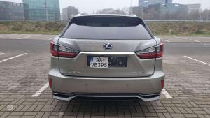 Grey Lexus RX 450h 2017 in Marijampole, with an engine capacity of 3.46 L and mileage of 165 thousand km for 28200 €, photo 6 on AUTOMOTO.COM.LV