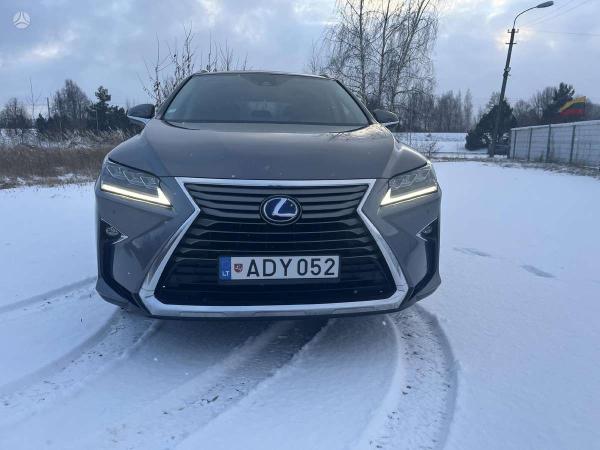 Pelēks Lexus RX 450h 2017 Šauļi, ar dzinēja tilpumu 3.46 L un nobraukumu 232 tūkst. km par 25000 €, foto 4 vietnē AUTOMOTO.COM.LV