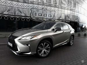 Pelēks Lexus RX 450h 2017 Kauņa, ar dzinēja tilpumu 3.46 L un nobraukumu 85 tūkst. km par 29500 €, foto 16 vietnē AUTOMOTO.COM.LV