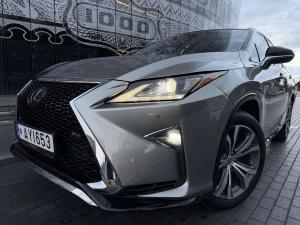 Pelēks Lexus RX 450h 2017 Kauņa, ar dzinēja tilpumu 3.46 L un nobraukumu 85 tūkst. km par 29500 €, foto 17 vietnē AUTOMOTO.COM.LV