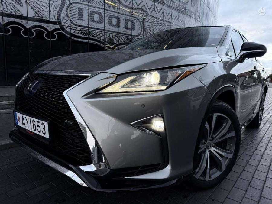 Серый Лексус RX 450h 2017 в Каунас, объемом двигателя 3.46 л и пробегом 85 тыс. км за 30000 €, фото 1 на AUTOMOTO.COM.LV