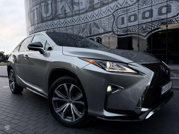 Pelēks Lexus RX 450h 2017 Kauņa, ar dzinēja tilpumu 3.46 L un nobraukumu 85 tūkst. km par 30000 €, foto 2 vietnē AUTOMOTO.COM.LV