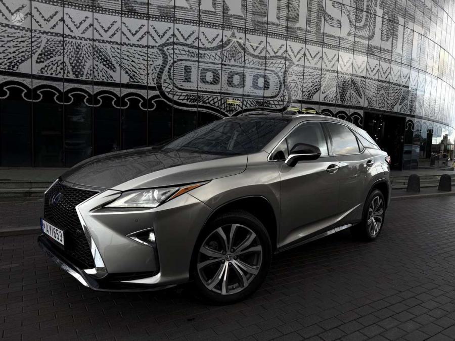 Серый Лексус RX 450h 2017 в Каунас, объемом двигателя 3.46 л и пробегом 85 тыс. км за 30000 €, фото 21 на AUTOMOTO.COM.LV