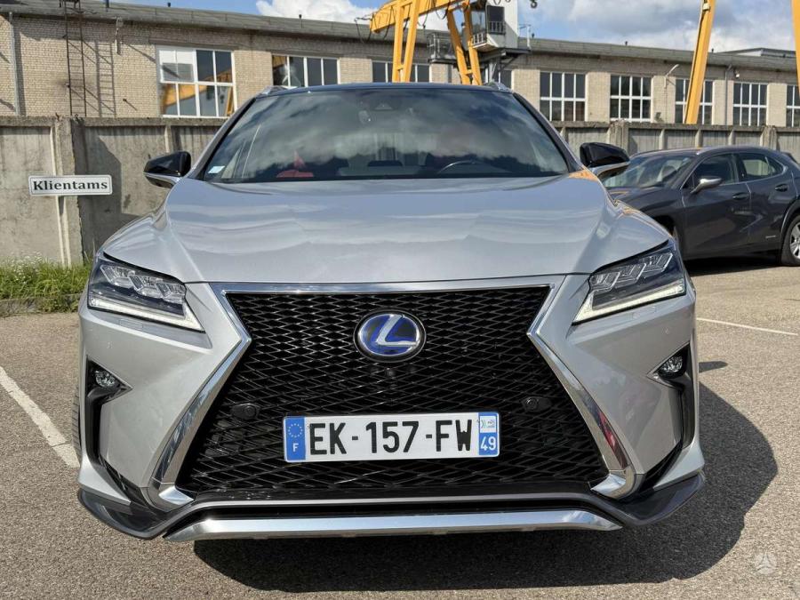 Серый Лексус RX 450h 2017 в Вильнюс, объемом двигателя 3.46 л и пробегом 206 тыс. км за 29500 €, фото 6 на AUTOMOTO.COM.LV