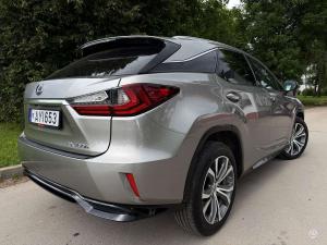 Grey Lexus RX 450h 2017 in Kaunas, with an engine capacity of 3.46 L and mileage of 86 thousand km for 27000 €, photo 5 on AUTOMOTO.COM.LV