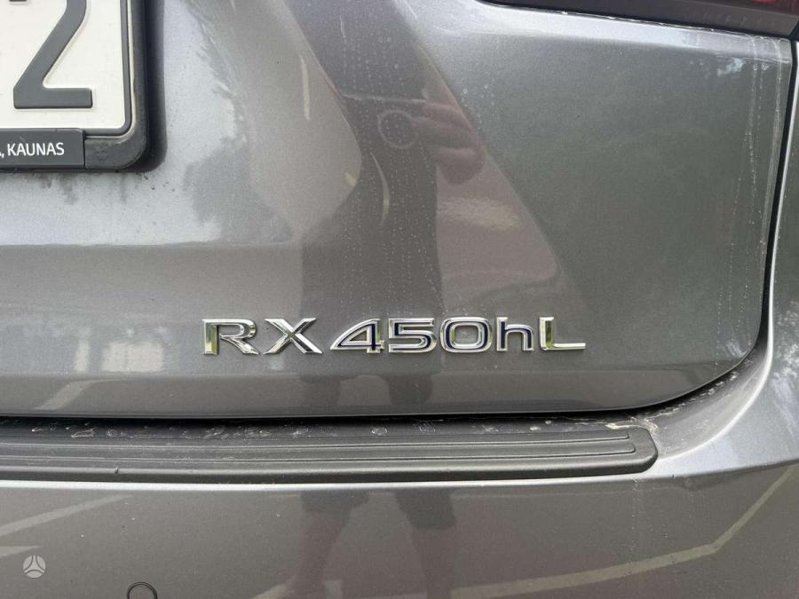 Серый Лексус RX 450h 2018 в Вильнюс, объемом двигателя 3.46 л и пробегом 114 тыс. км за 24500 €, фото 24 на AUTOMOTO.COM.LV