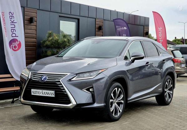 Pelēks Lexus RX 450h 2018 Tauragė, ar dzinēja tilpumu 3.46 L un nobraukumu 201 tūkst. km par 24900 €, foto 2 vietnē AUTOMOTO.COM.LV