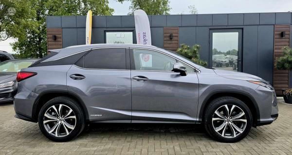 Pelēks Lexus RX 450h 2018 Tauragė, ar dzinēja tilpumu 3.46 L un nobraukumu 201 tūkst. km par 24900 €, foto 6 vietnē AUTOMOTO.COM.LV