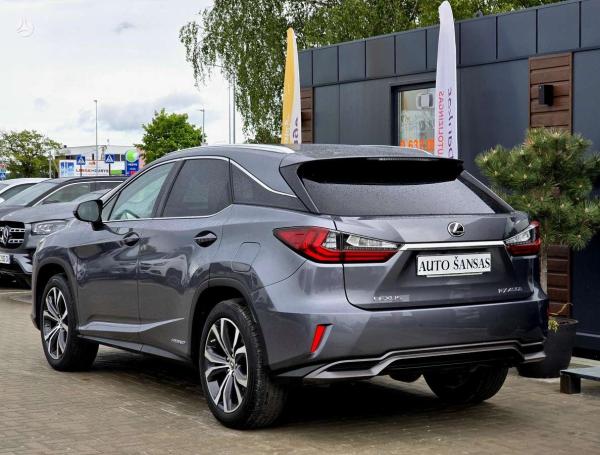 Pelēks Lexus RX 450h 2018 Tauragė, ar dzinēja tilpumu 3.46 L un nobraukumu 201 tūkst. km par 24900 €, foto 7 vietnē AUTOMOTO.COM.LV