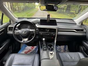 Grey Lexus RX 450h 2018 in Vilnius, with an engine capacity of 3.46 L and mileage of 220 thousand km for 27700 €, photo 19 on AUTOMOTO.COM.LV