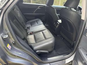 Grey Lexus RX 450h 2018 in Vilnius, with an engine capacity of 3.46 L and mileage of 220 thousand km for 27500 €, photo 17 on AUTOMOTO.COM.LV