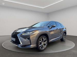 Grey Lexus RX 450h 2018 in Vilnius, with an engine capacity of 3.46 L and mileage of 90 thousand km for 29900 €, photo  on AUTOMOTO.COM.LV
