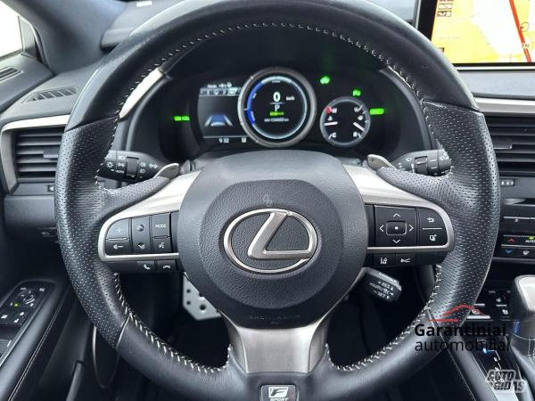 Grey Lexus RX 450h 2019 in Avizieniai, with an engine capacity of 3.50 L and mileage of 135 thousand km for 37250 €, photo 6 on AUTOMOTO.COM.LV