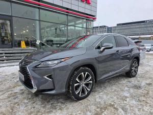Grey Lexus RX 450h 2019 in Vilnius, with an engine capacity of 3.46 L and mileage of 140 thousand km for 33980 €, photo  on AUTOMOTO.COM.LV