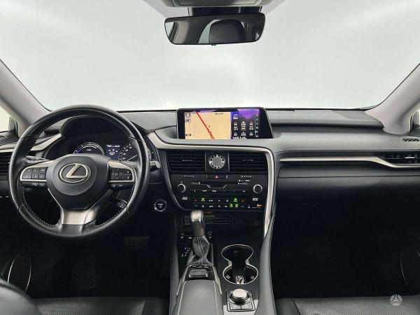Grey Lexus RX 450h 2019 in Vilnius, with an engine capacity of 3.46 L and mileage of 113 thousand km for 33900 €, photo 9 on AUTOMOTO.COM.LV