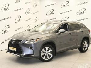 Pelēks Lexus RX 450h 2020 Viļņa, ar dzinēja tilpumu 3.46 L un nobraukumu 35 tūkst. km par 36500 €, foto  vietnē AUTOMOTO.COM.LV