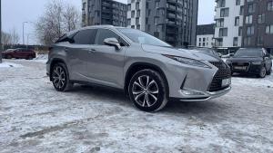 Grey Lexus RX 450h 2021 in Kaunas, with an engine capacity of 3.46 L and mileage of 190 thousand km for 34999 €, photo 3 on AUTOMOTO.COM.LV