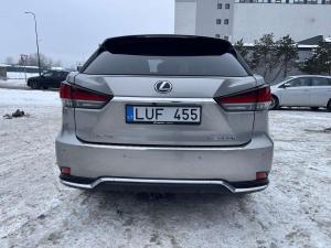 Grey Lexus RX 450h 2021 in Kaunas, with an engine capacity of 3.46 L and mileage of 190 thousand km for 34999 €, photo 5 on AUTOMOTO.COM.LV