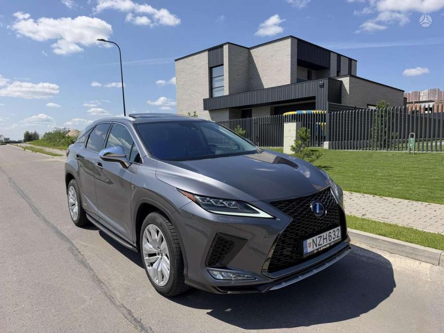 Серый Лексус RX 450h 2021 в Каунас, объемом двигателя 3.46 л и пробегом 30 тыс. км за 43500 €, фото 3 на AUTOMOTO.COM.LV