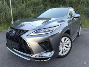 Grey Lexus RX 450h 2021 in Vilnius, with an engine capacity of 3.50 L and mileage of 30 thousand km for 38900 €, photo 3 on AUTOMOTO.COM.LV