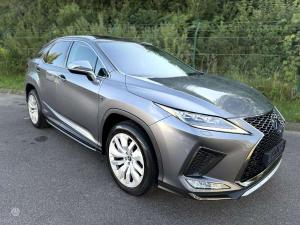 Grey Lexus RX 450h 2021 in Vilnius, with an engine capacity of 3.50 L and mileage of 30 thousand km for 38900 €, photo 6 on AUTOMOTO.COM.LV