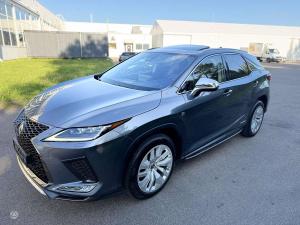 Grey Lexus RX 450h 2021 in Vilnius, with an engine capacity of 3.50 L and mileage of 30 thousand km for 38900 €, photo 7 on AUTOMOTO.COM.LV