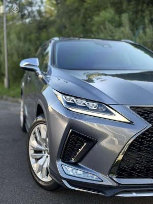 Grey Lexus RX 450h 2021 in Vilnius, with an engine capacity of 3.50 L and mileage of 30 thousand km for 38900 €, photo 12 on AUTOMOTO.COM.LV
