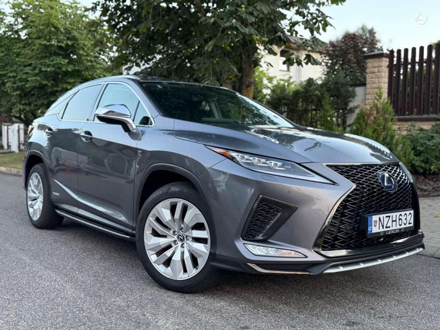 Pelēks Lexus RX 450h 2022 Viļņa, ar dzinēja tilpumu 3.50 L un nobraukumu 29 tūkst. km par 39450 €, foto 27 vietnē AUTOMOTO.COM.LV