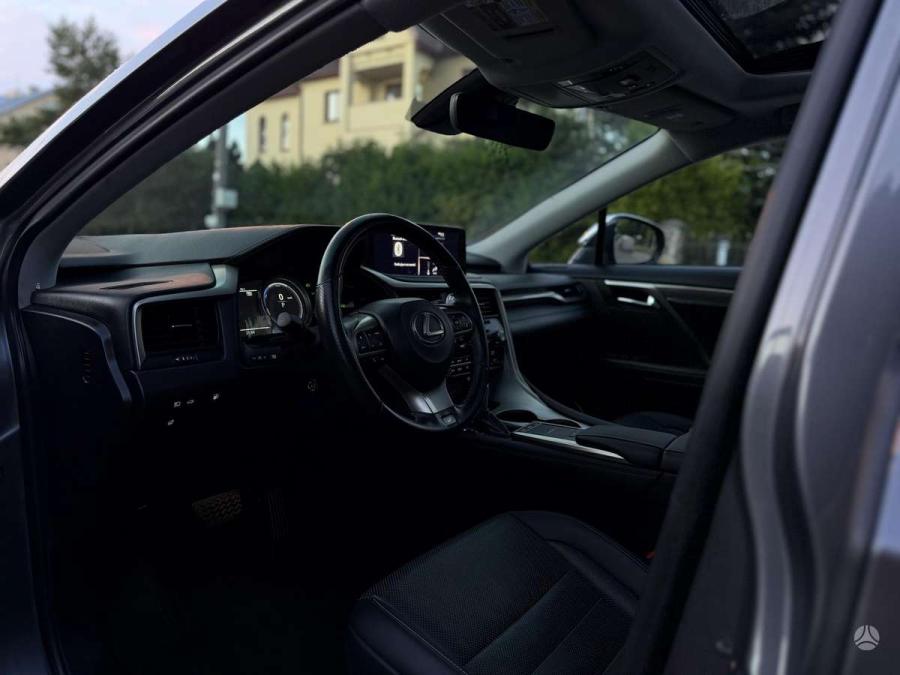 Pelēks Lexus RX 450h 2022 Viļņa, ar dzinēja tilpumu 3.50 L un nobraukumu 29 tūkst. km par 39450 €, foto 37 vietnē AUTOMOTO.COM.LV