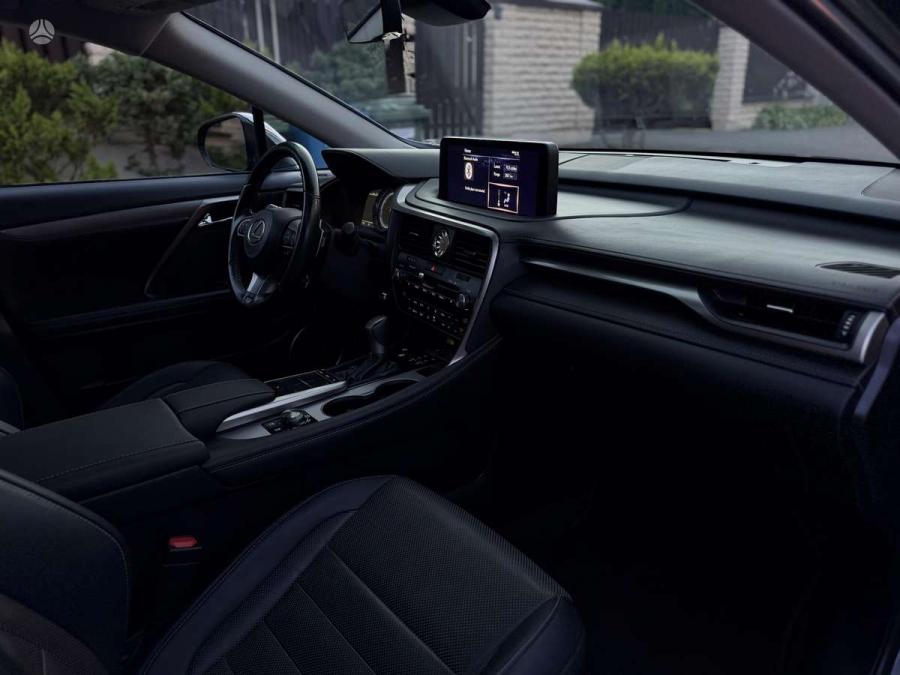 Pelēks Lexus RX 450h 2022 Viļņa, ar dzinēja tilpumu 3.50 L un nobraukumu 29 tūkst. km par 39450 €, foto 41 vietnē AUTOMOTO.COM.LV