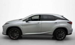 Grey Lexus RX 450h 2022 in Vilnius, with an engine capacity of 3.46 L and mileage of 86 thousand km for 43000 €, photo 4 on AUTOMOTO.COM.LV