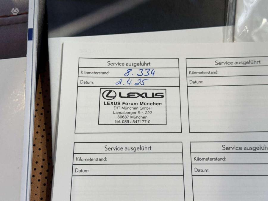 Grey Lexus RX 450h 2023 in Siauliai, with an engine capacity of 2.49 L and mileage of 12 thousand km for 60900 €, photo 32 on AUTOMOTO.COM.LV