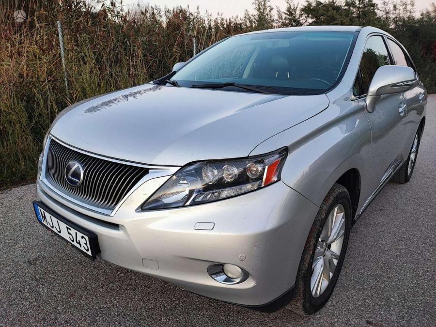 Pelēks Lexus RX 450h 2011 Kauņa, ar dzinēja tilpumu 3.46 L un nobraukumu 319 tūkst. km par 11990 €, foto 1 vietnē AUTOMOTO.COM.LV